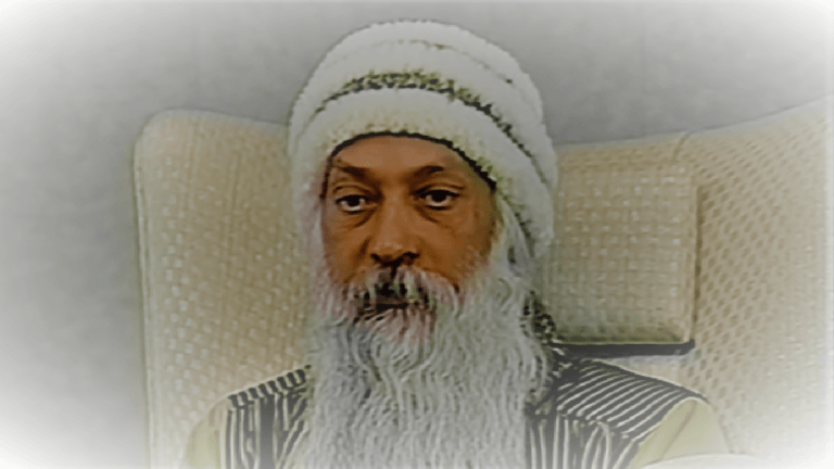 Rajneesh with Thanks Give to Your Children Not The Guru – Ajarn Spencer